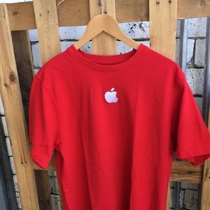 Shirts | Apple Red Employee Exclusive T Shirt | Poshmark